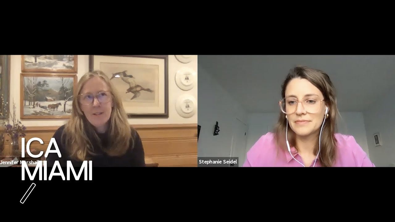 Jennifer Jane Marshall in conversation with Stephanie Seidel on the ...